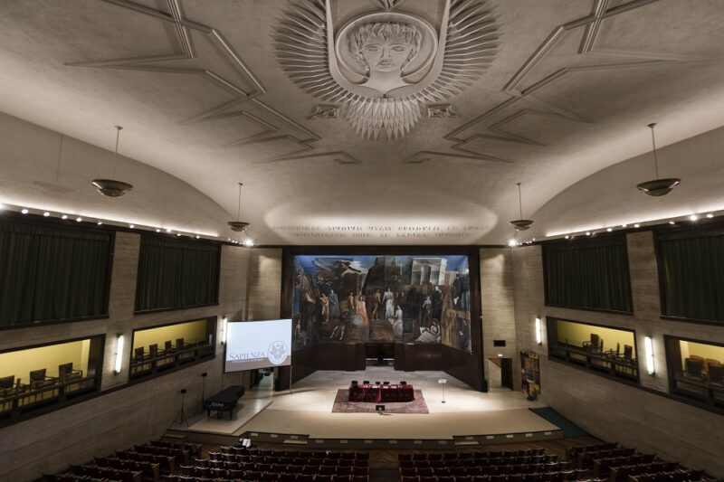 NBI INSTALLS THE NEW LIGHTING SYSTEM IN THE GREAT HALL AT THE SAPIENZA ...